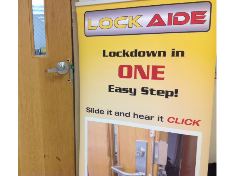 Classroom LOCKDOWN device used in schools | Patch Classroom LOCKDOWN device used in schools | Patch