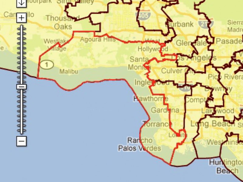 Redondo Beach Zip Code Map - Map