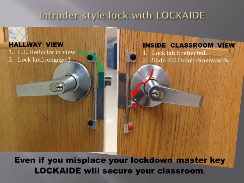 Classroom LOCKDOWN device used in schools | Reading, MA Patch