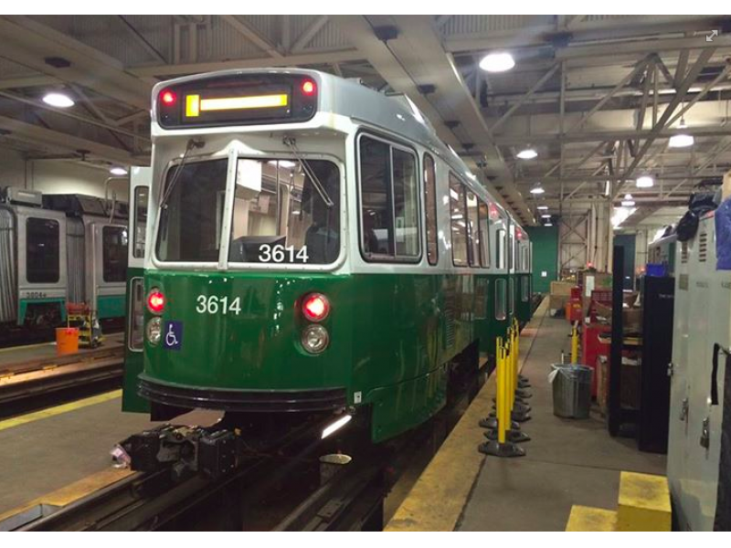 First Look at Refurbished Green Line Trolleys - Charlestown, MA Patch