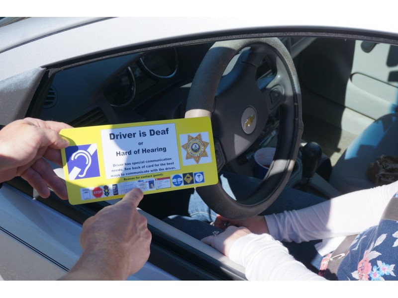Visor Card Helps Police Interact with Hearing Disabled People ...