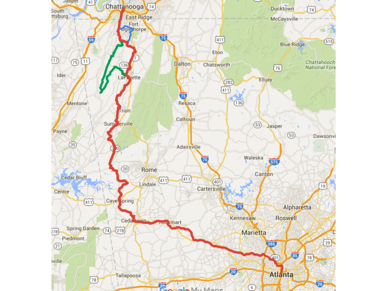 First Bike Route in Georgia Has Been Approved - Midtown, GA Patch