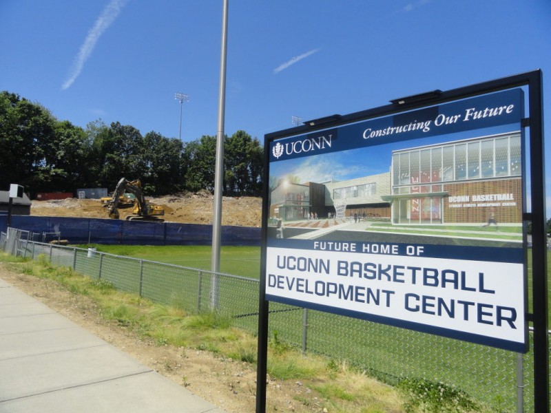 UConn's Memorial Stadium Comes Down After Nearly 60 Years | Mansfield ...